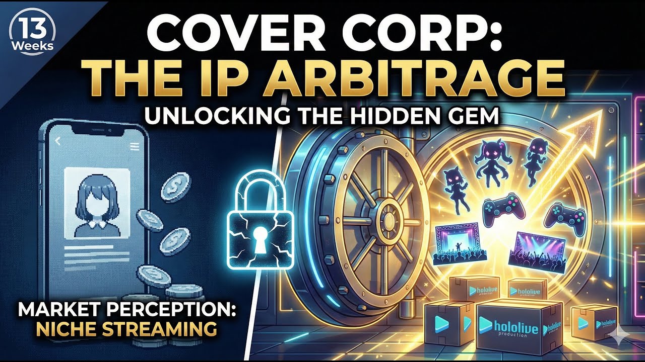 The "IP Arbitrage": Why COVER Corp is More Than Just VTubers 🚀 - YouTube