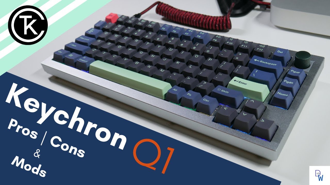 Keychron Q1: Knob Edition 1 Year Later | Pros, Cons & Mods - YouTube
