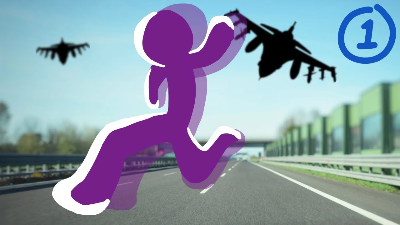 Stickman escaping than WarPlanes / Part 01 - YouTube