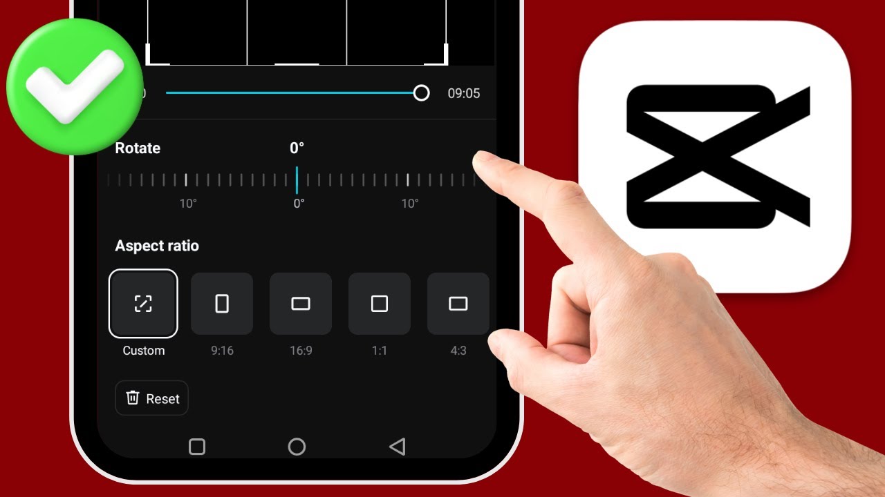 How To Crop Video In CapCut || Crop Capcut - YouTube