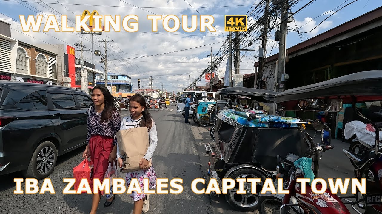 IBA ZAMBALES CAPITAL TOWN WALKING TOUR 2024 [4K] IBA ZAMBALES CAPITOL ...