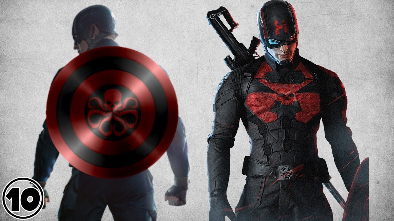 Top 10 Alternate Versions Of Captain America Facts – Captain Hydra ...