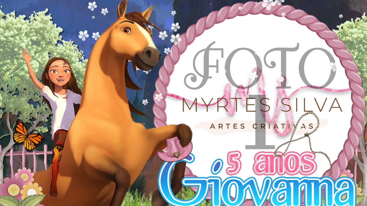 Convite Virtual Animado Spirit: O Corcel Indomável - YouTube