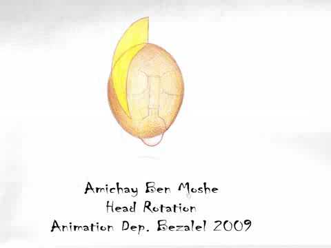 Head Rotation - 1st year Animation - YouTube