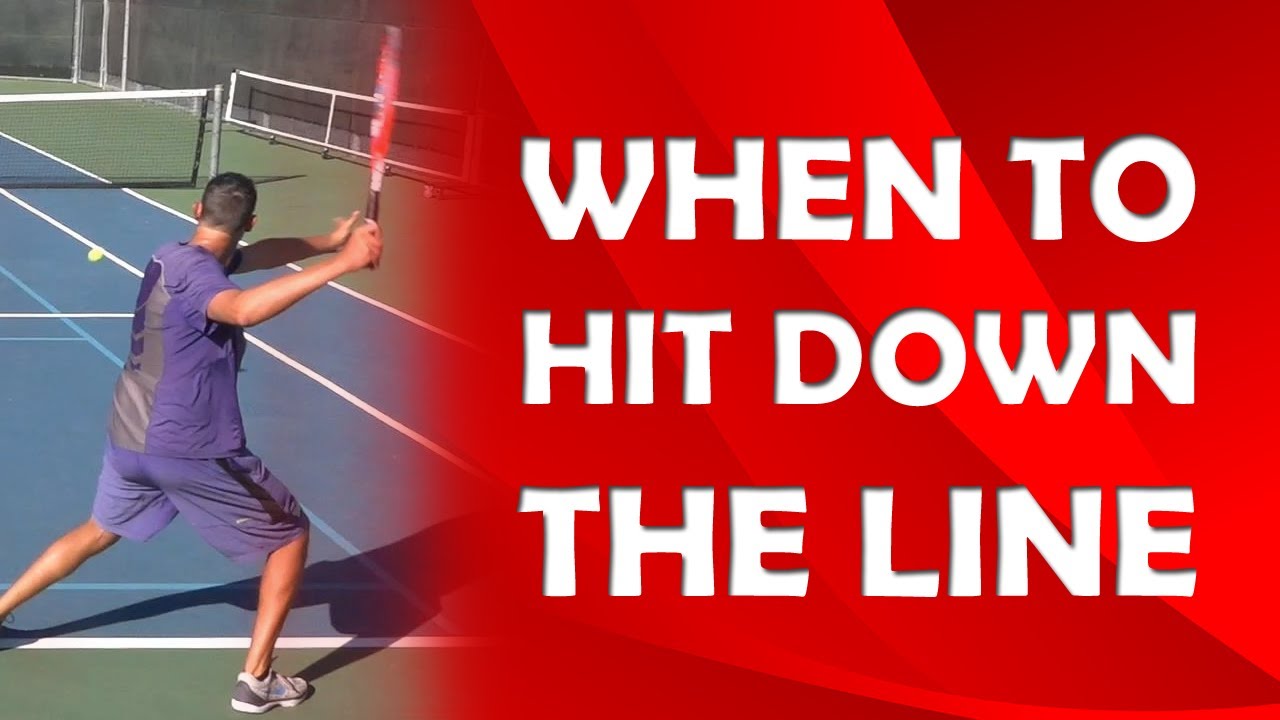 3 Times To Hit Down The Line | HITTING DOWN THE LINE - YouTube