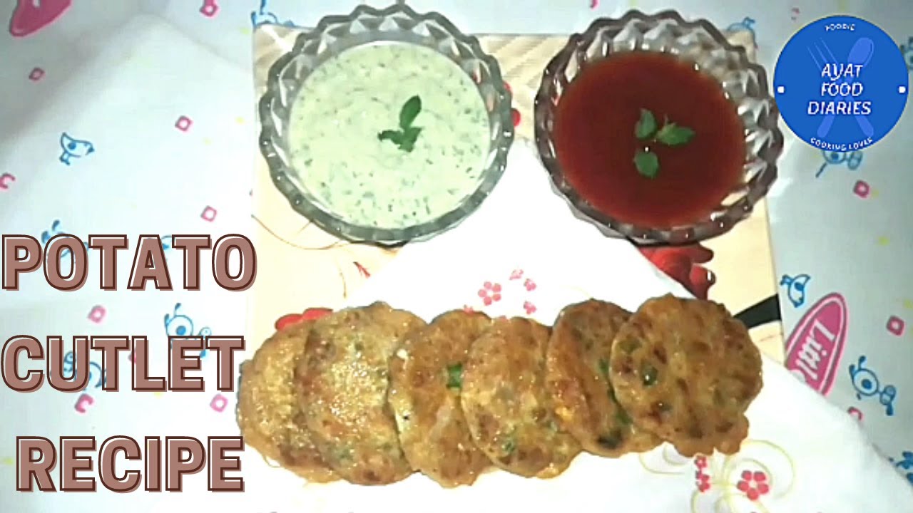 Potato Cutlet Recipe by AYAT FOOD DIARIES || Aloo k cutlets || Easy ...