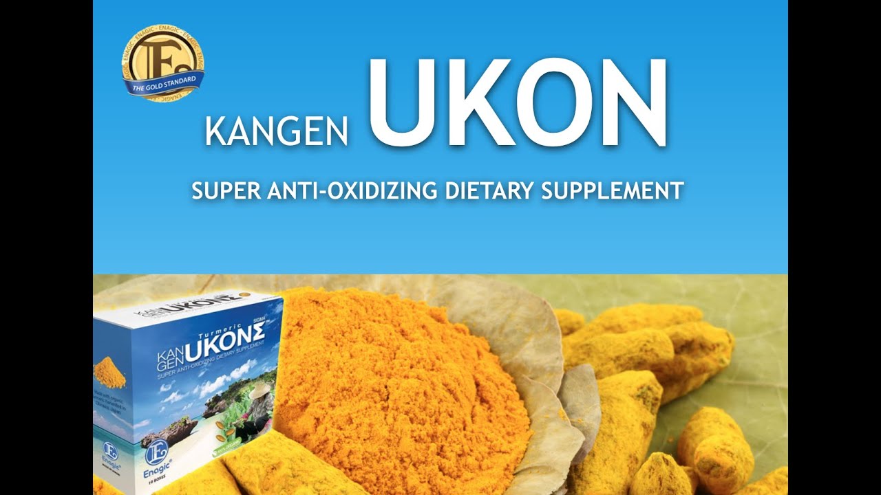 The World's Most Powerful Anti-Inflammatory! KANGEN UKON SIGMA Natural ...