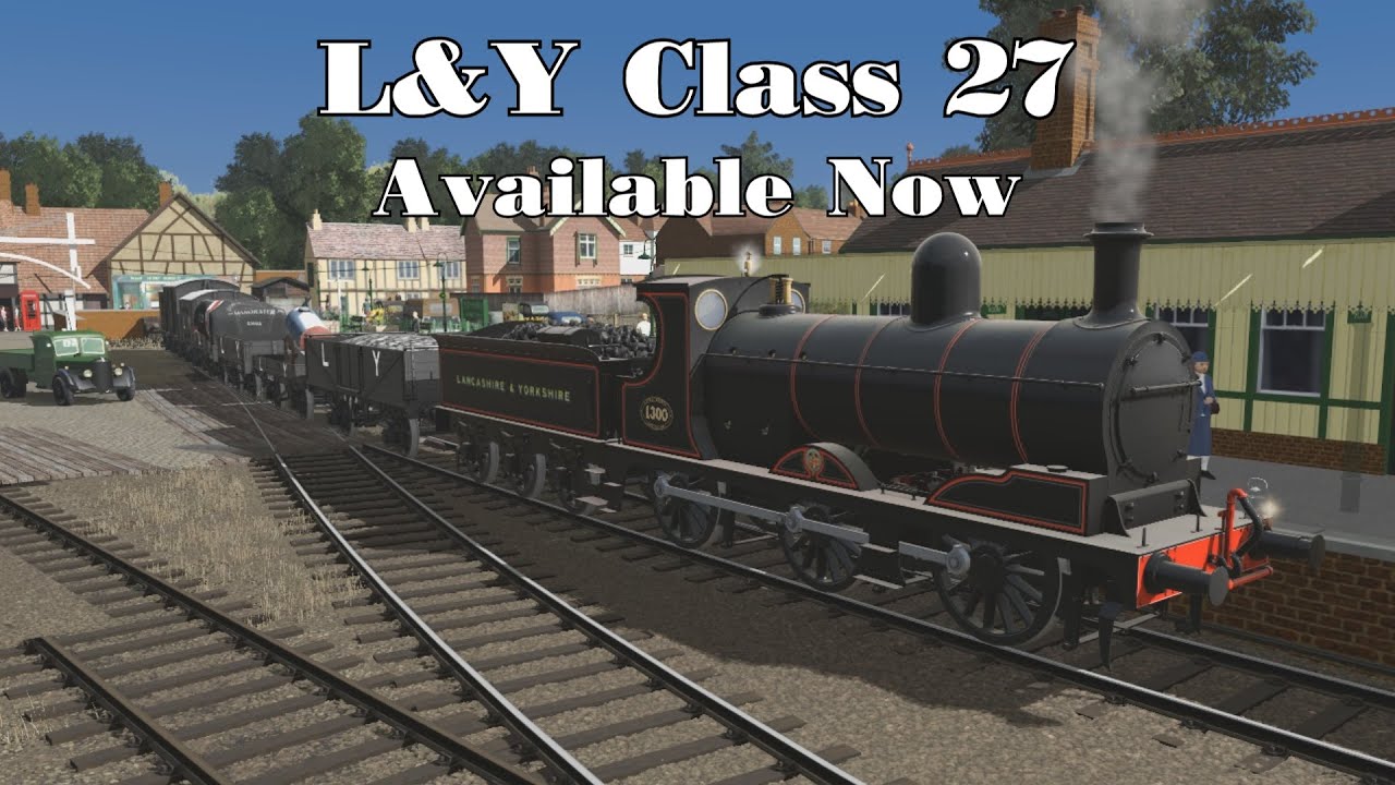 L&Y Class 27 and Wagons - YouTube