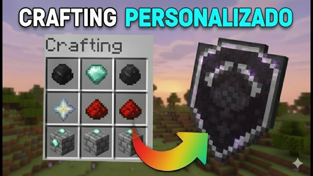 Cómo Crear CRAFTEOS e ITEMS Personalizados en Minecraft (Plugin CustomCrafting) - YouTube