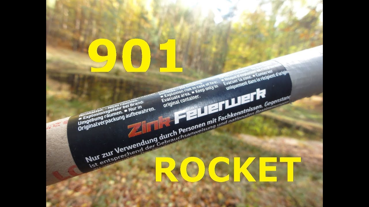 ZINK FEUERWERK - Signal Rakete 901 - TheOftlerer - YouTube