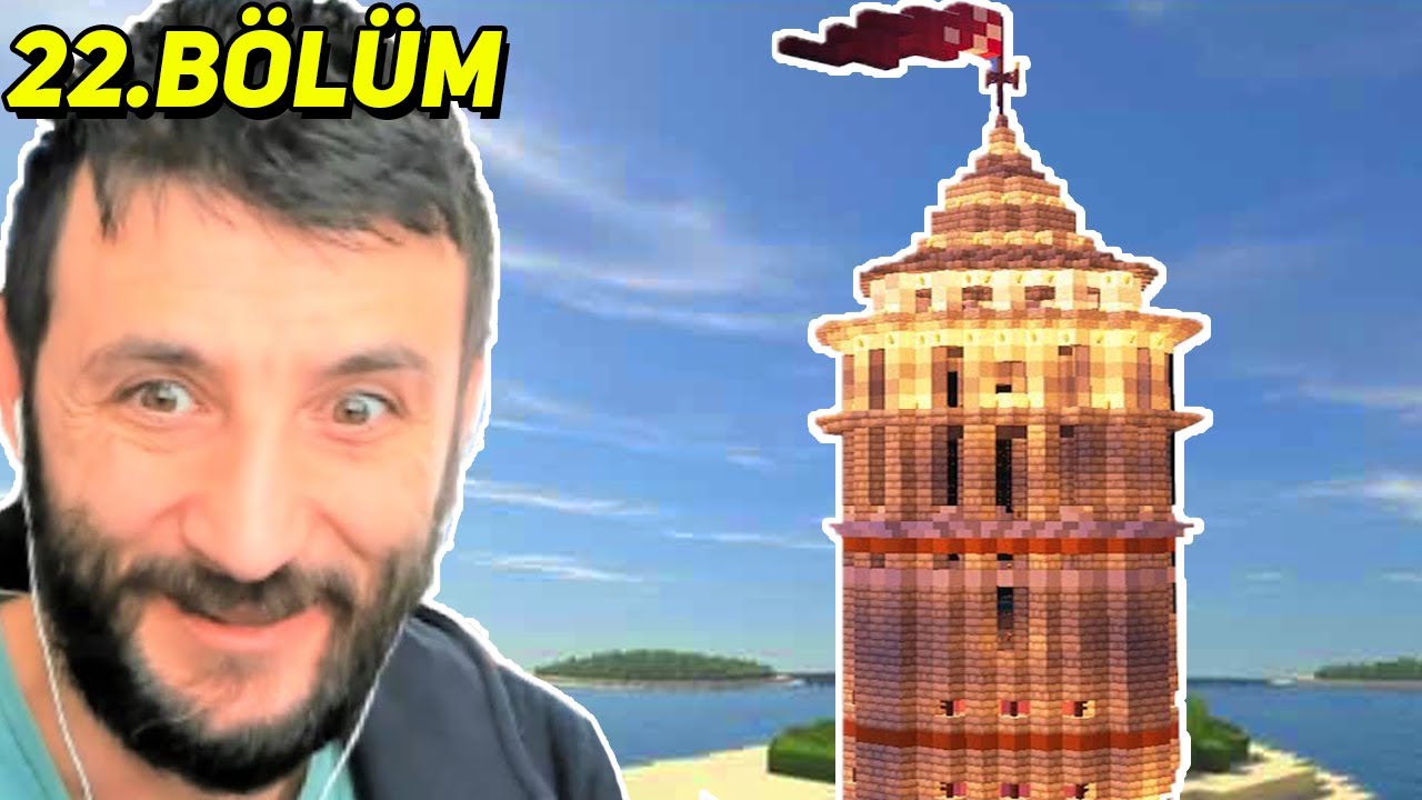 GALATA KULESİ 🤩 MİNECRAFT (2023) 22.Bölüm - YouTube