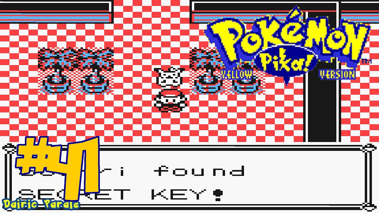 (Game Boy) Pokémon Yellow - Cinnabar Pokemon Mansion/Secret Key #41 ...