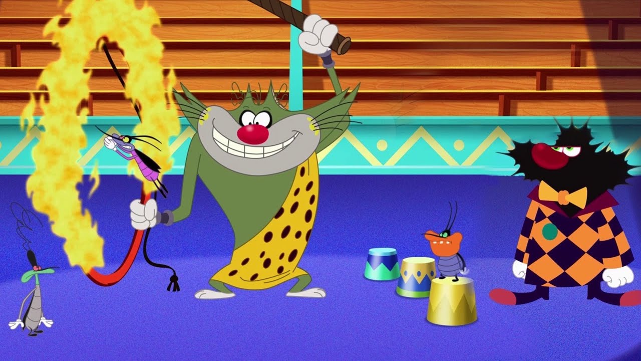 Oggy and the Cockroaches - 🎪 Circus Party ! (S06E77) 🤩 Full episode in ...
