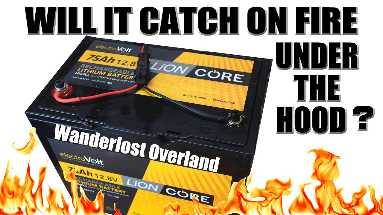 Is It Safe To Put A Lithium Battery Under The Hood? We Test & Find Out ...