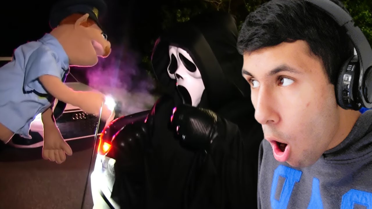 BROOKLYN T GUY MEETS GHOSTFACE!!! Anand The Gamer Reacts : Scream By ...