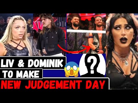 LIV & DOMINIK TO MAKE NEW JUDGEMENT DAY😱| Dominik mysterio Liv morgan ...