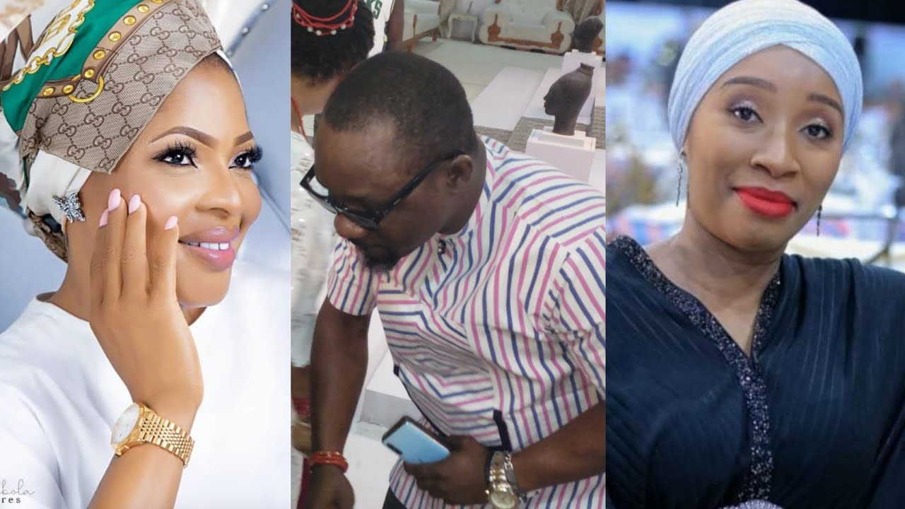 SEE MOMENT QUEEN TEMITOPE CALLED IN TO CELEBRATE OTUNBA MOSES OLAFARE ...