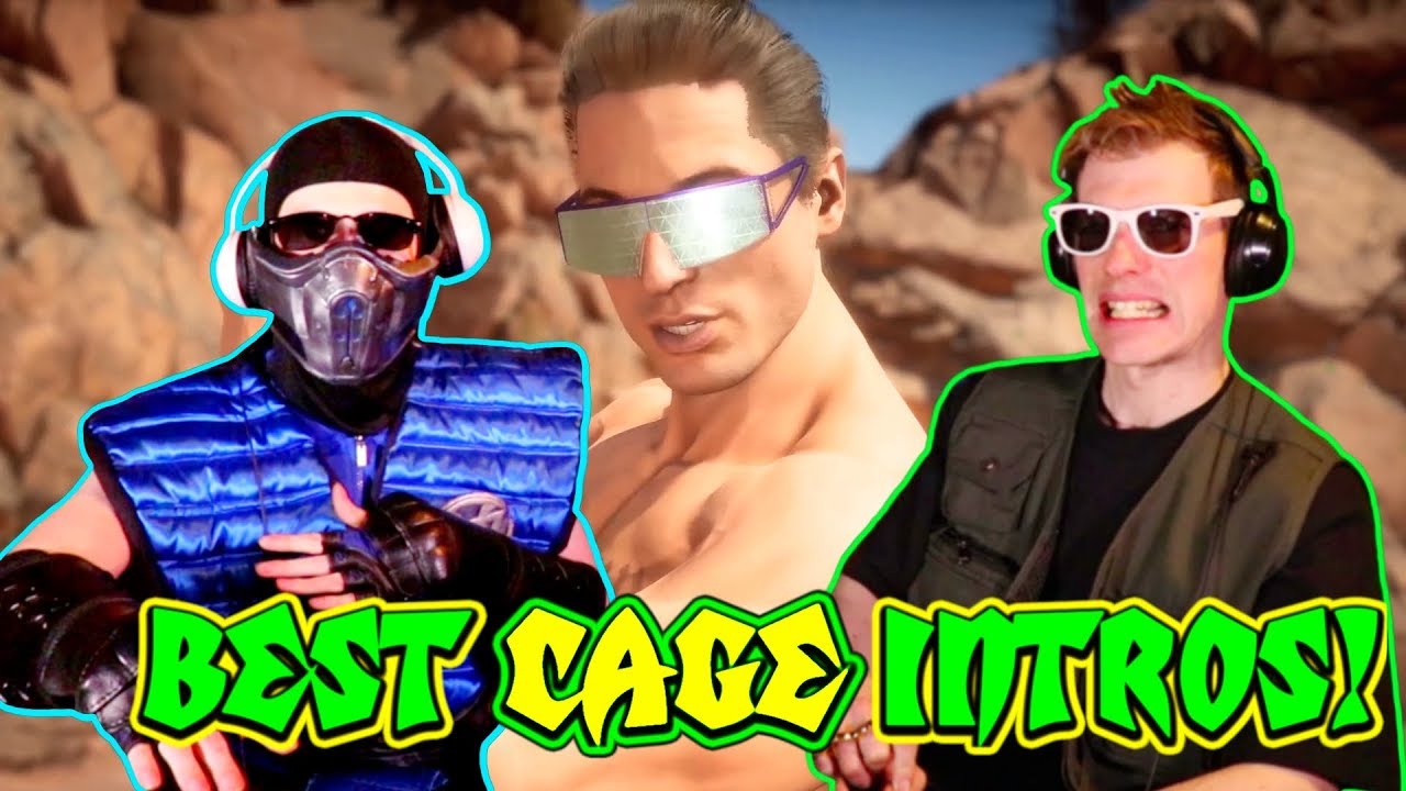Johnny Cage & Sub-Zero REACT - The Best Johnny Cage Family Intros ...