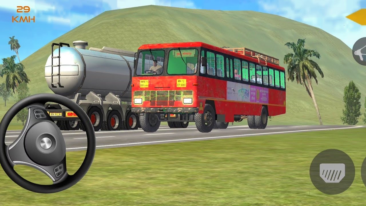 Indian Sleeper Bus Simulator | Bus Gadi Game - 3D Bus Games - Indian ...