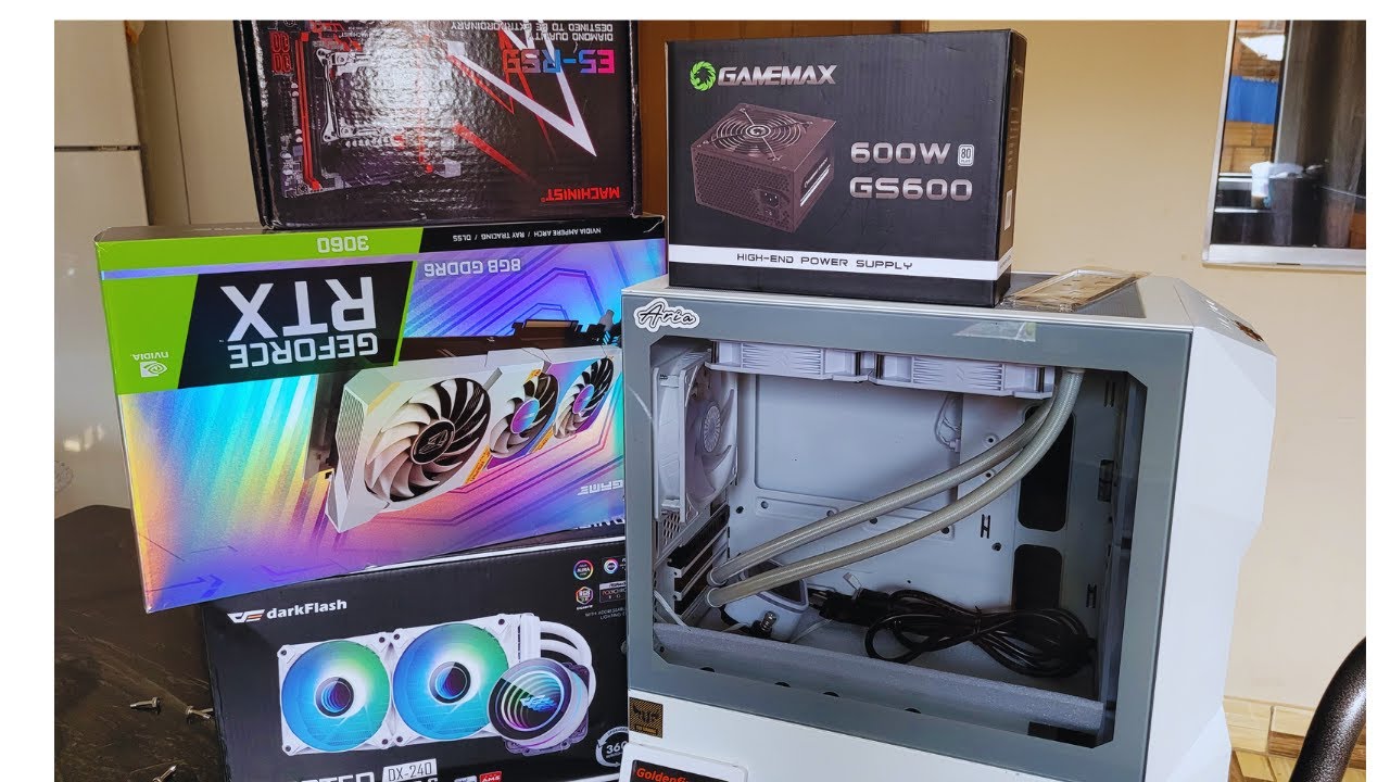 pc gamer com kit xeon e uma rtx 3060 ultra - YouTube