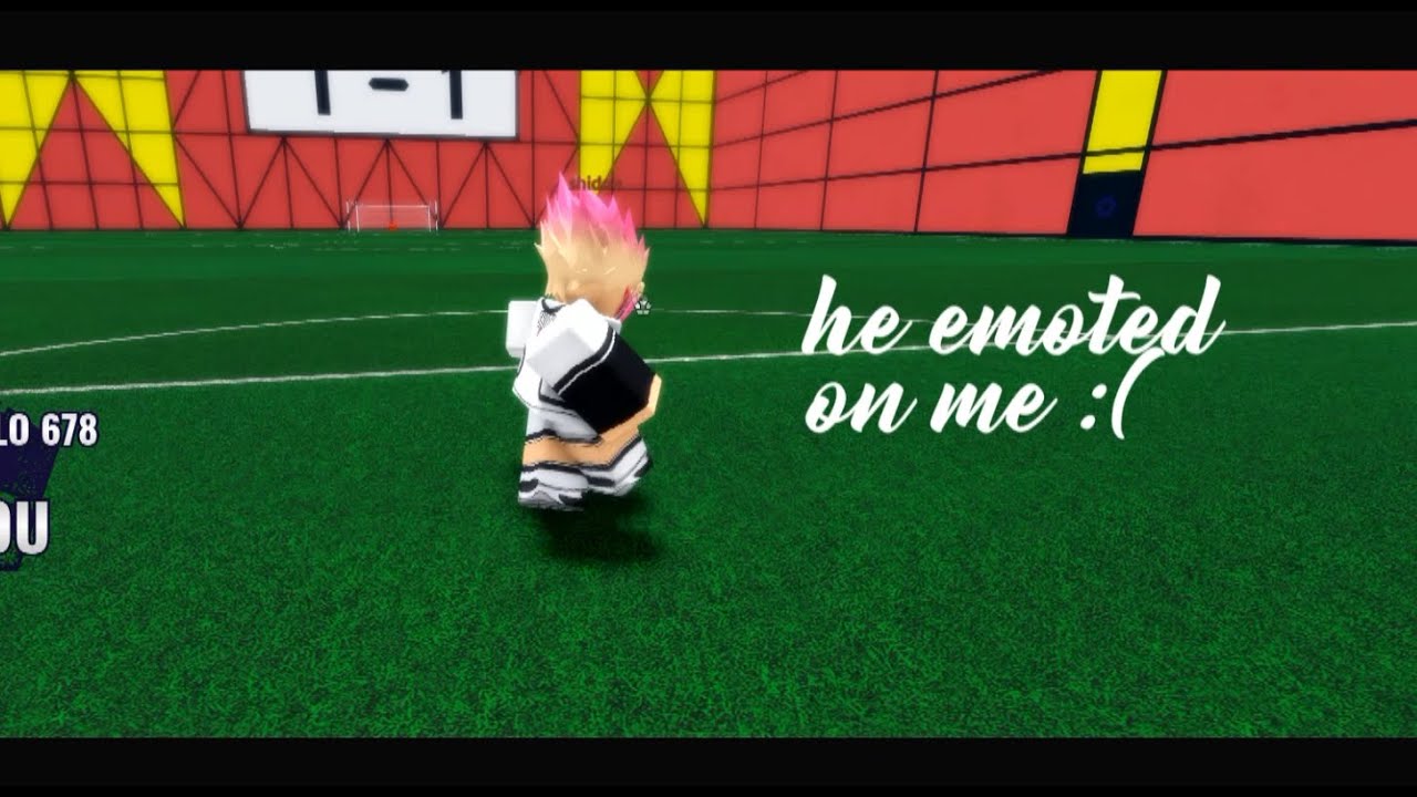 He emoted on me 😔 - YouTube