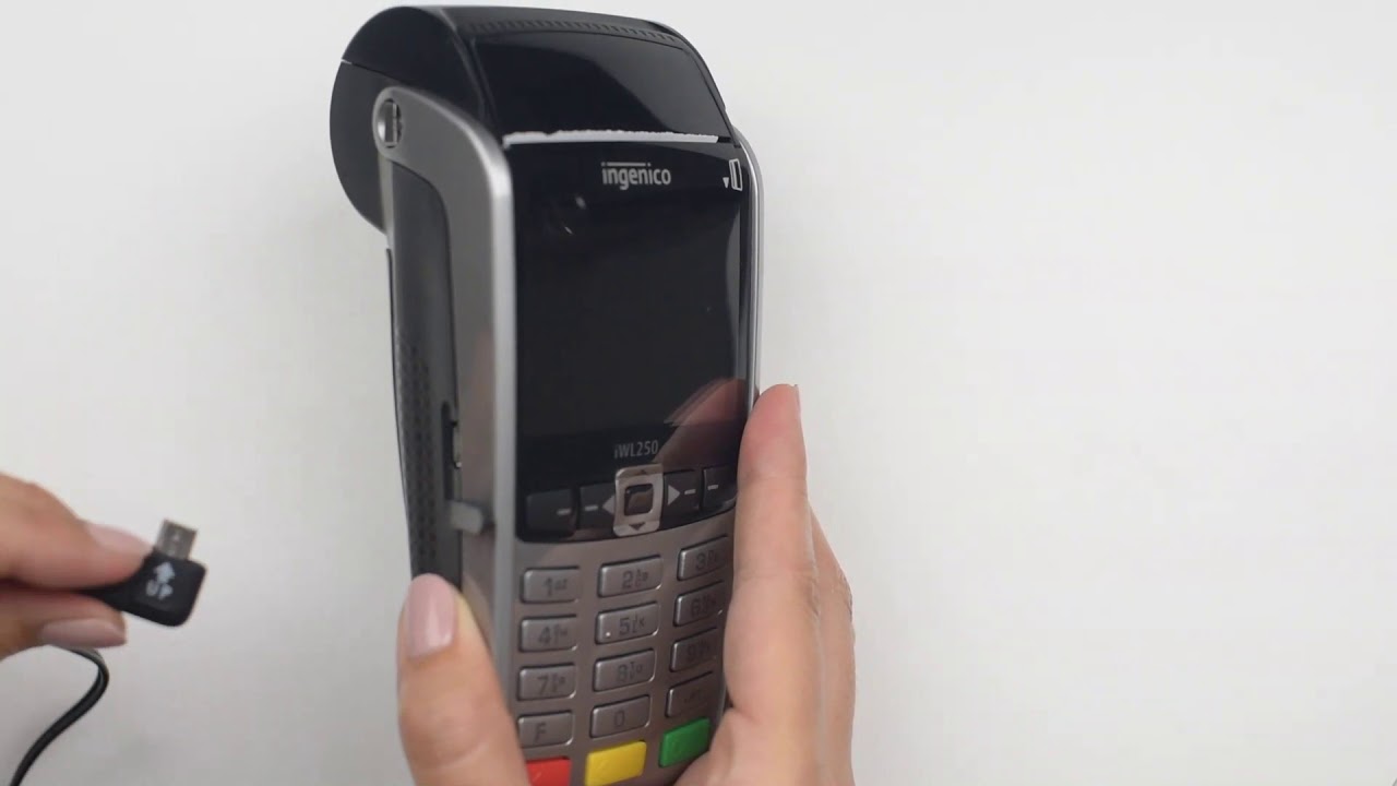 How to Set Up Your Ingenico iWL 255 Payment Terminal (Canada) - YouTube