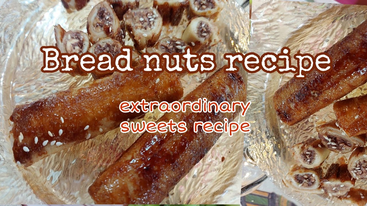Bread nuts recipe | Easy fast at subra sarap ang sweets na ito #food # ...