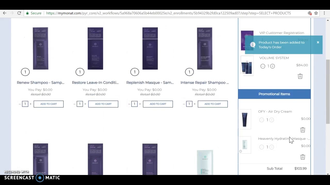 Monat VIP Sign Up - YouTube
