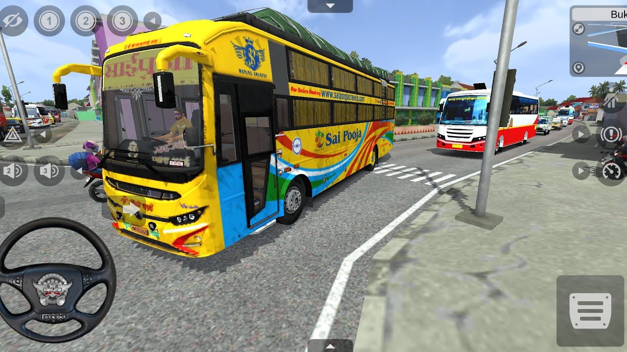 New gameplay bus simulator Indonesia || BUSSID V4.1.2 || # ...