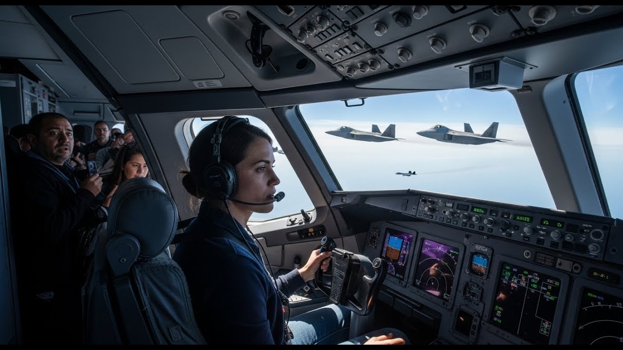 She Boarded as a Civilian—Then the Pilot Passed Out and the F-22s Used ...