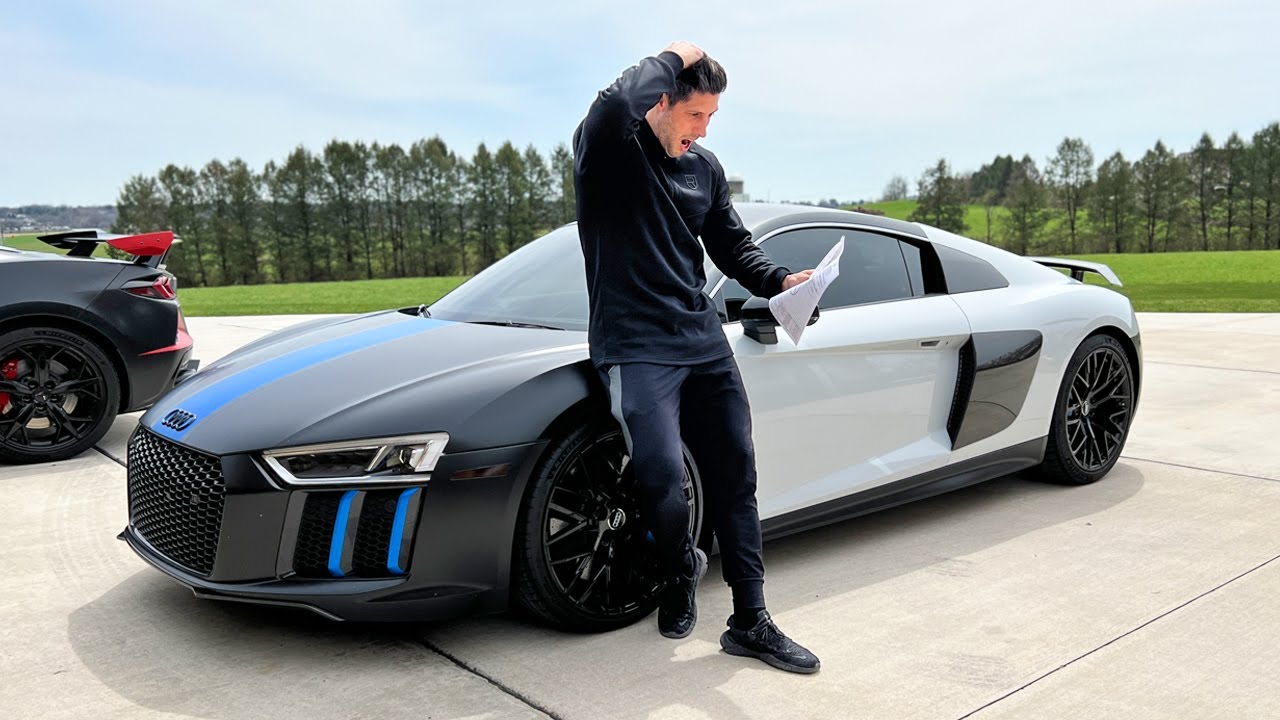 Finding Out the Cost to Fix My Wrecked Audi R8 😱 - YouTube