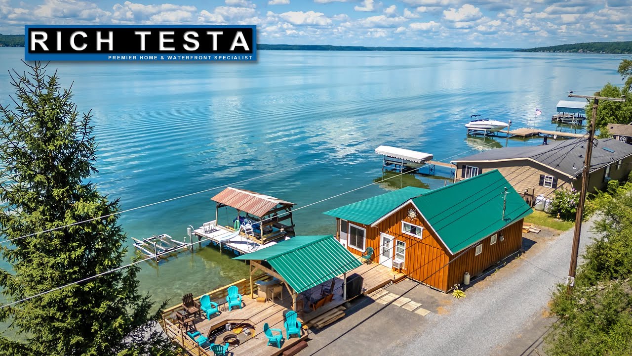 RICH TESTA REAL ESTATE: CAYUGA LAKE - 1123 HONOCO RD, AURORA, NY - YouTube