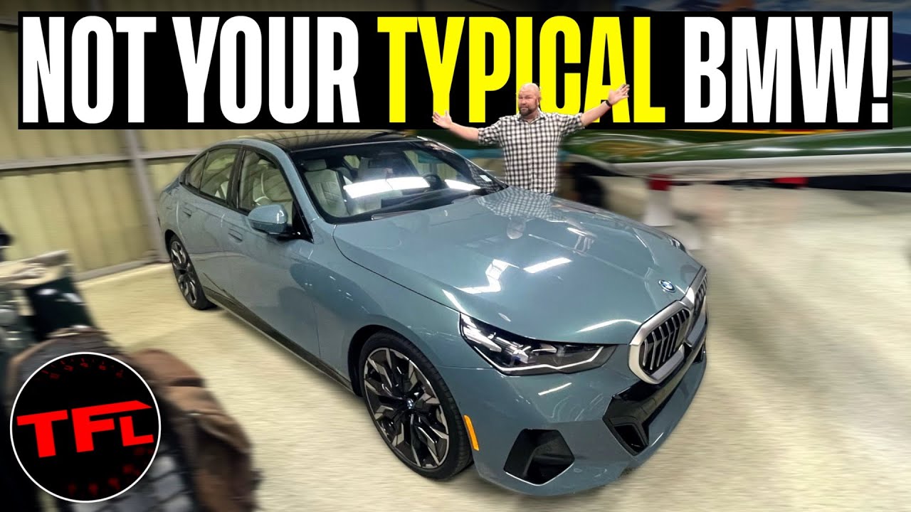 Driving the First ELECTRIC BMW 5 Series! Is the New i5 eDrive40 a Game ...