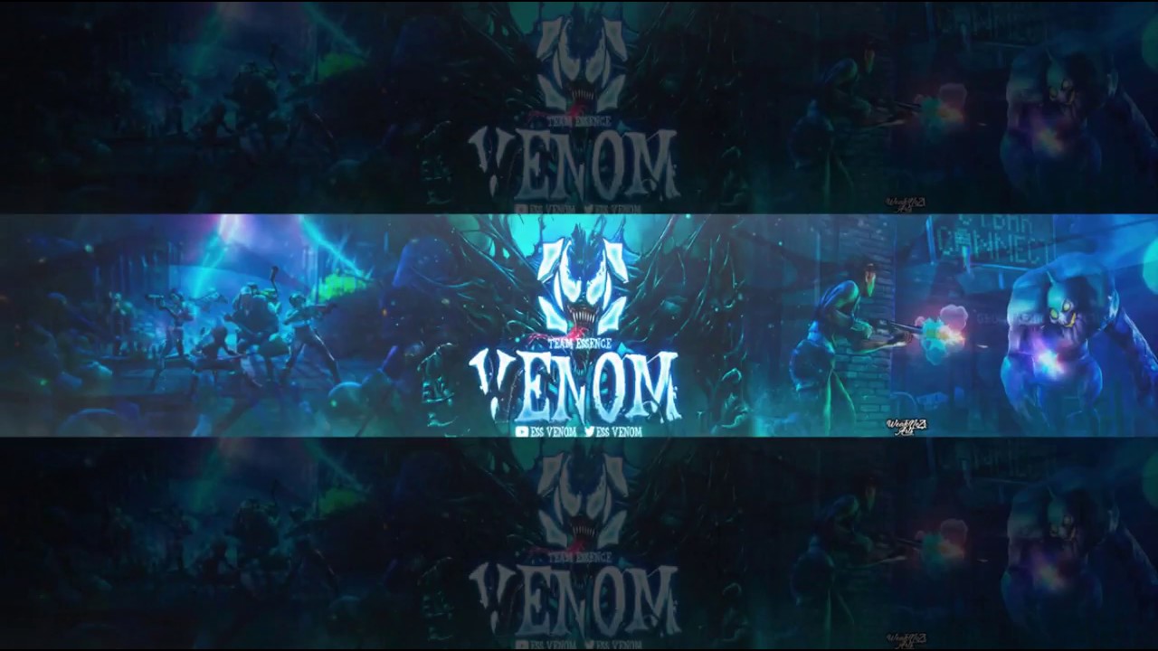 Speed Art Banner ll Ess Venom II ★Team Essence★ - YouTube
