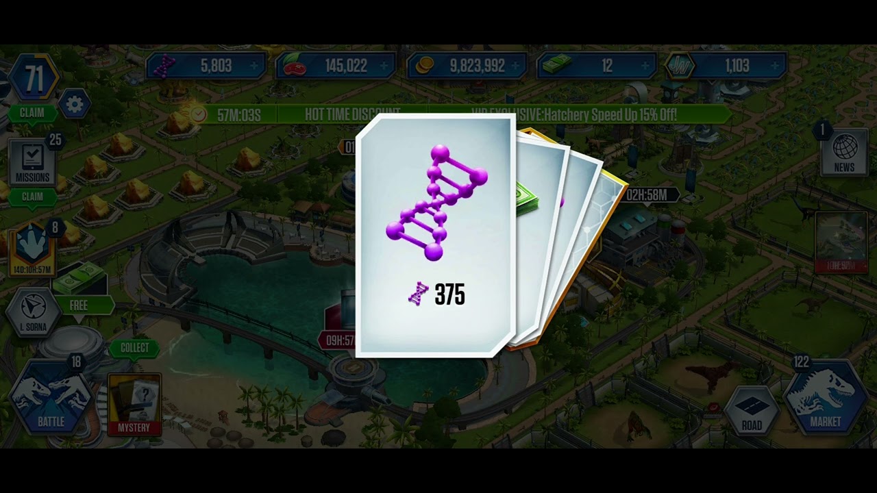 Jurassic world the game|T-REX ESCAPE! Pack|ep.42 - YouTube