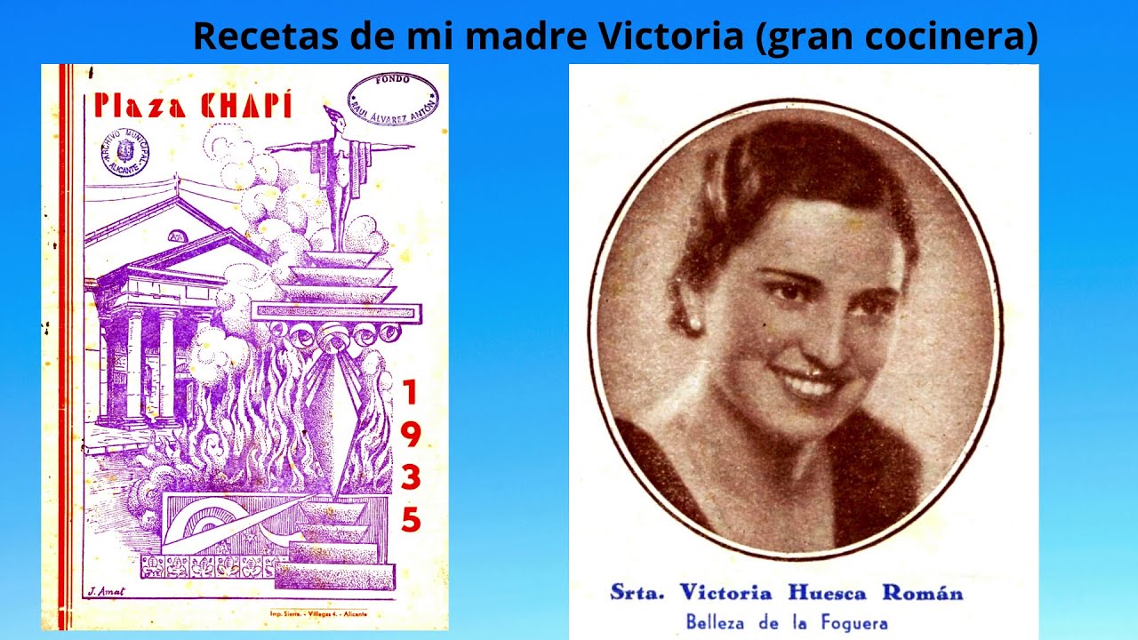 RECETAS DE MI MADRE VICTORIA. GALLETAS - YouTube