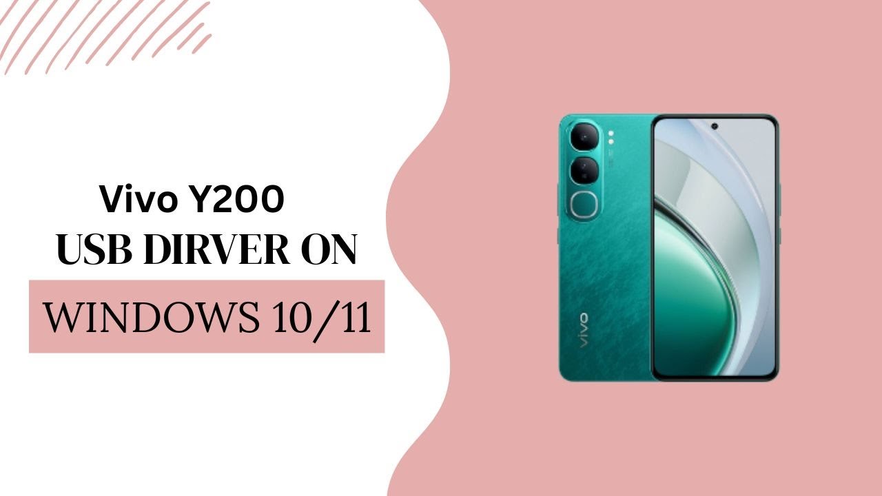 Vivo Y200 USB Driver on Windows 10/11 Free Download - YouTube
