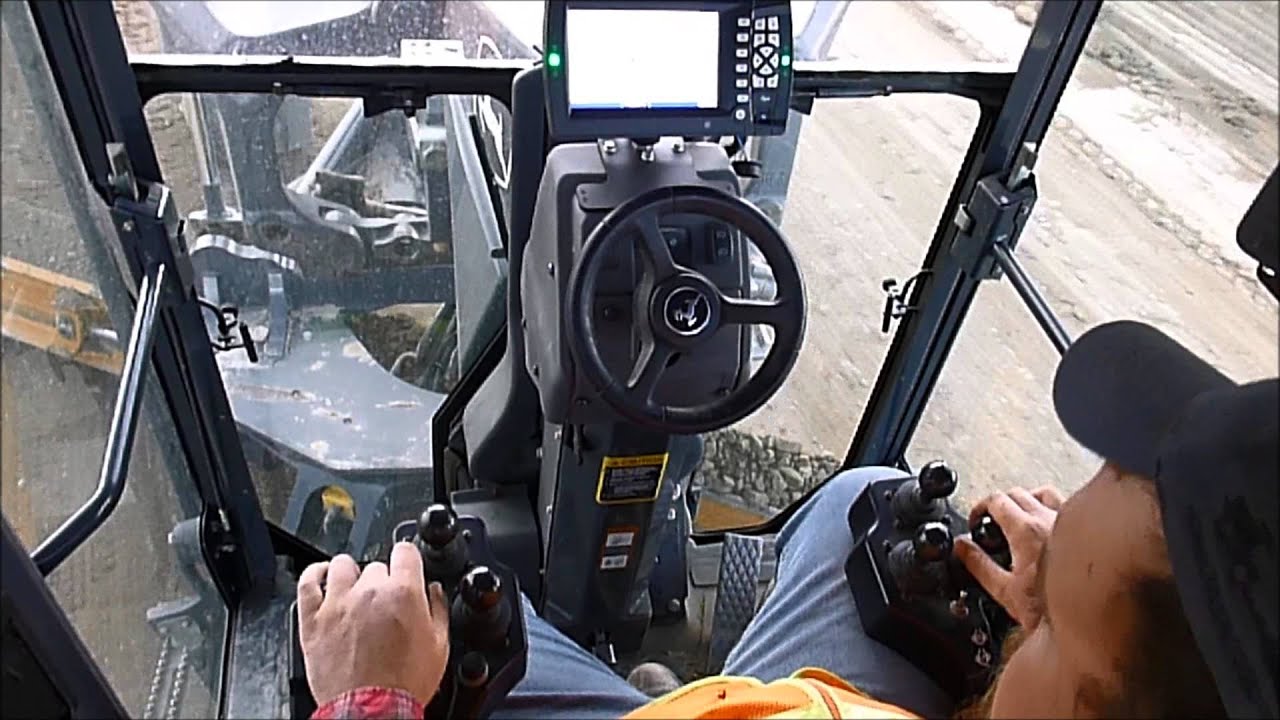 Deere 872GP Control View - YouTube