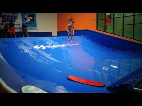 Pro Riders on the FlowRider at Fantasy Surf Resort in Kissimmee Orlando ...
