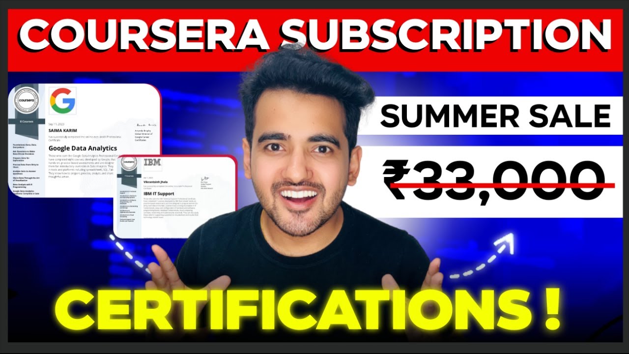 Coursera Plus Subscription Secret 𝗕𝗜𝗚 𝗦𝗔𝗟𝗘 Offer - Google, IBM ...