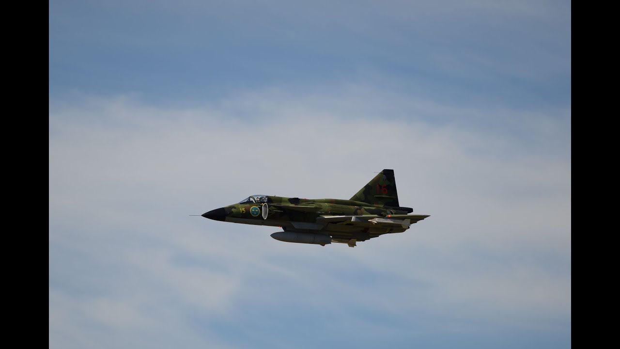 Viggen 37 Hede rc SCALE 1:5 - YouTube