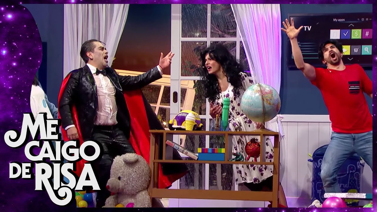 El Chiquidrácula hace de las suyas en el escenario inclinado | Me Caigo ...