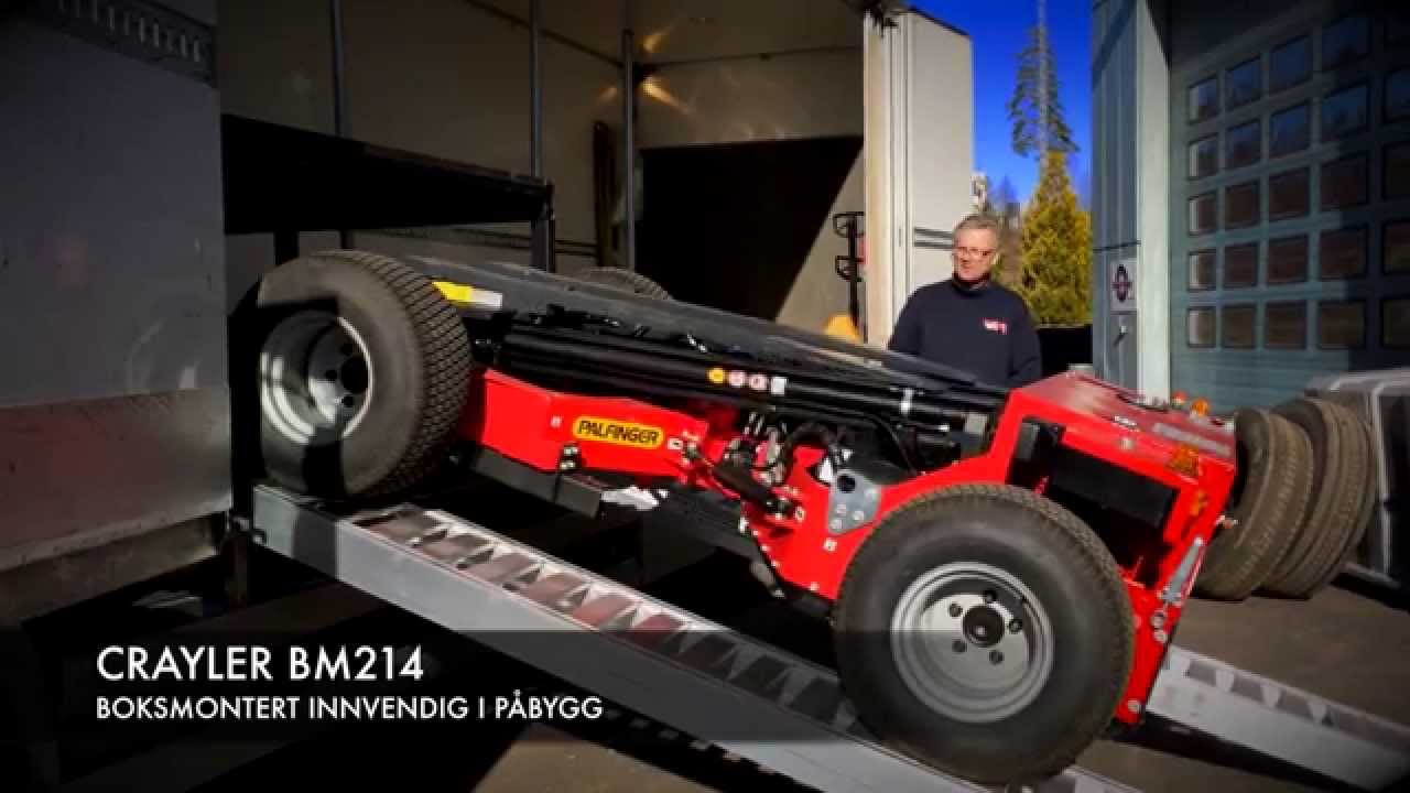 Crayler BM214 Palfinger avd Vestfold 2015 - YouTube