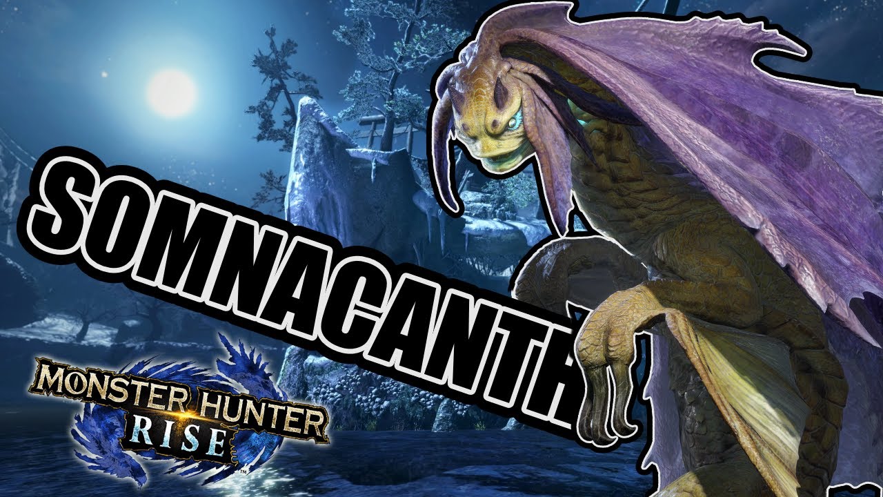 How The Somnacanth Puts You To Sleep || Monster Hunter Rise Documentary ...
