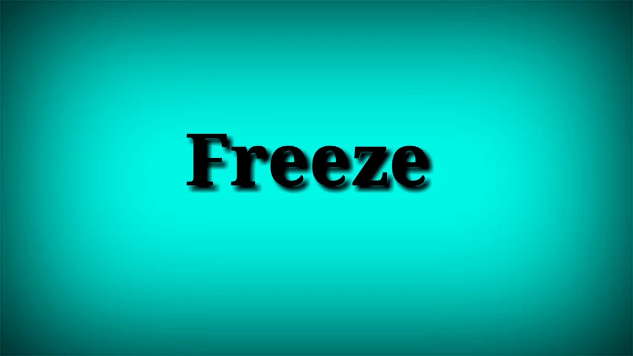 Freeze Sound Effects No Copyright Free Download | Trilingual Vlogs ...