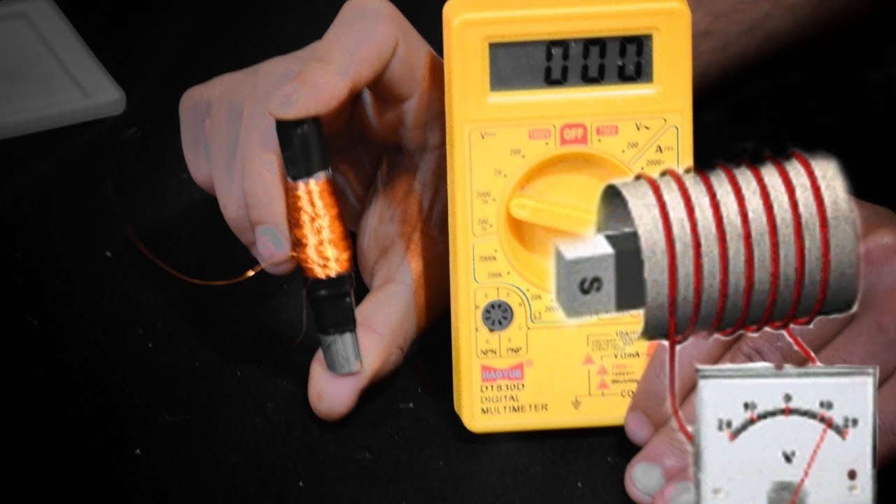 Faraday's law of electromagnetic induction (experiment ) 🙂🙂🙂part_1 ...