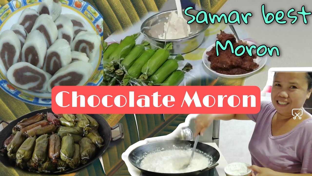 Chocolate Moron | Samar best kakanin | Watch the video until the end ...