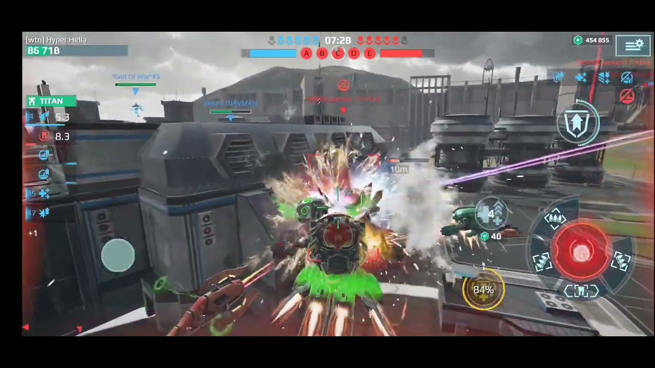 War Robots:Domination; Taeja,& Hwangle Hawk; 2 failures in 1 game, or ...
