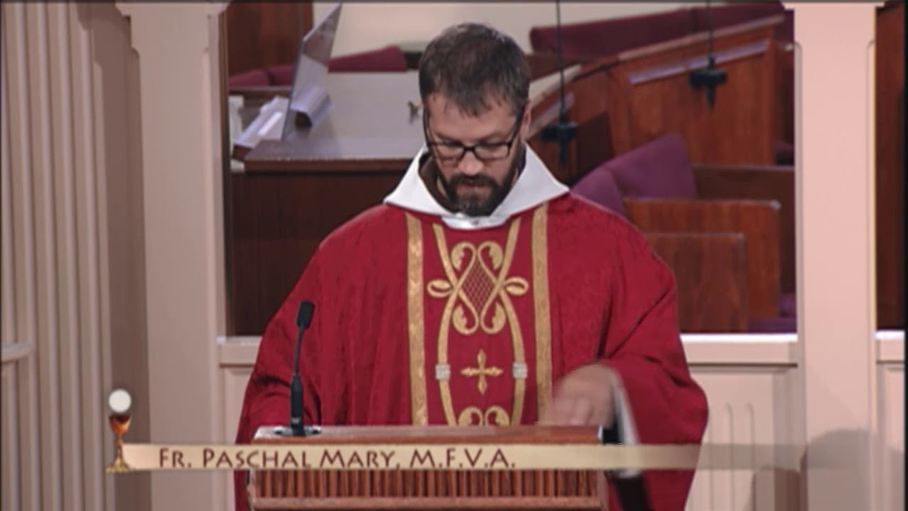 Daily Catholic Mass - 2018-08-14 - Fr. Paschal - YouTube
