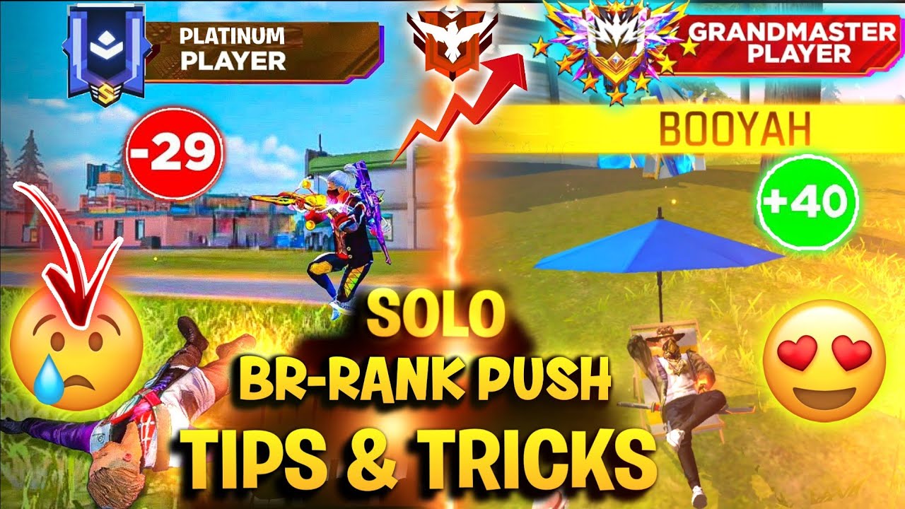 BR Ranked Push Trick | 500% Working Tricks | Solo Ranked Push Tips in Free Fire - YouTube